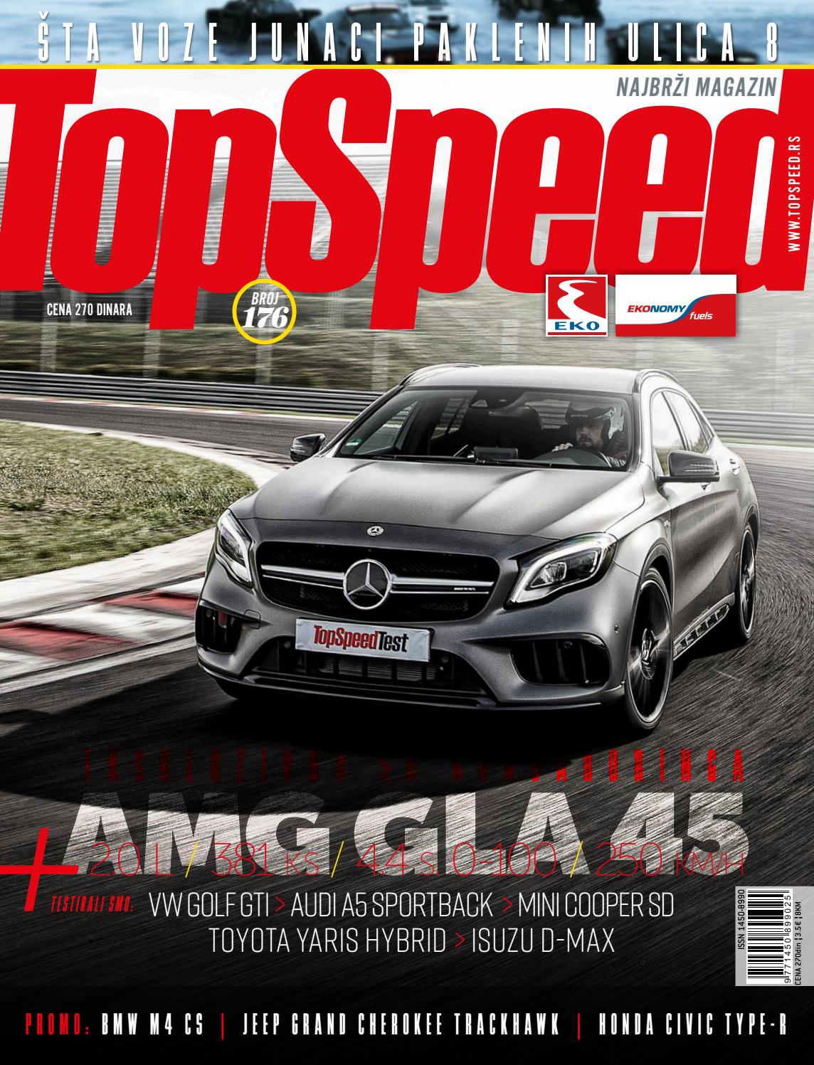 TopSpeed 176 by TopSpeed magazin (sadržaj) - Issuu