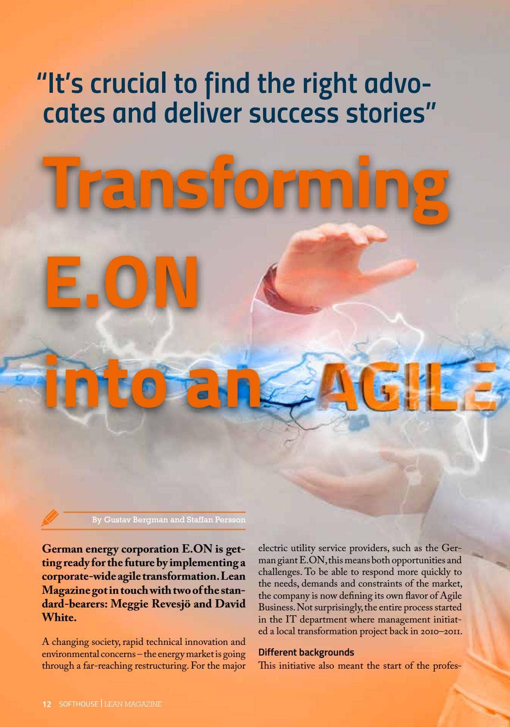 Lean magazine #14 by Softhouse - Issuu