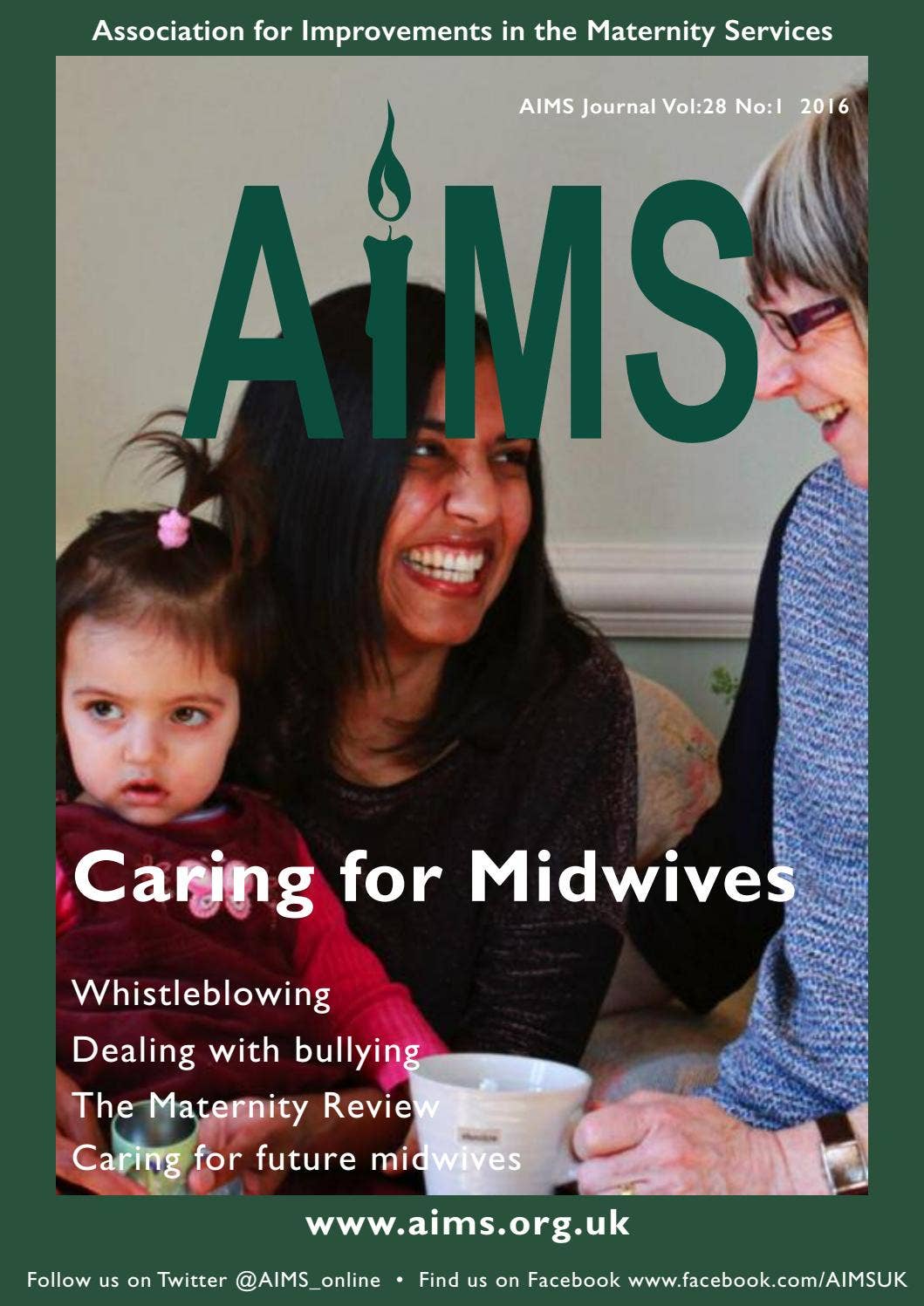 AIMS Journal Vol 28 No 1 2016 Caring for Midwives by AIMS (Association ...