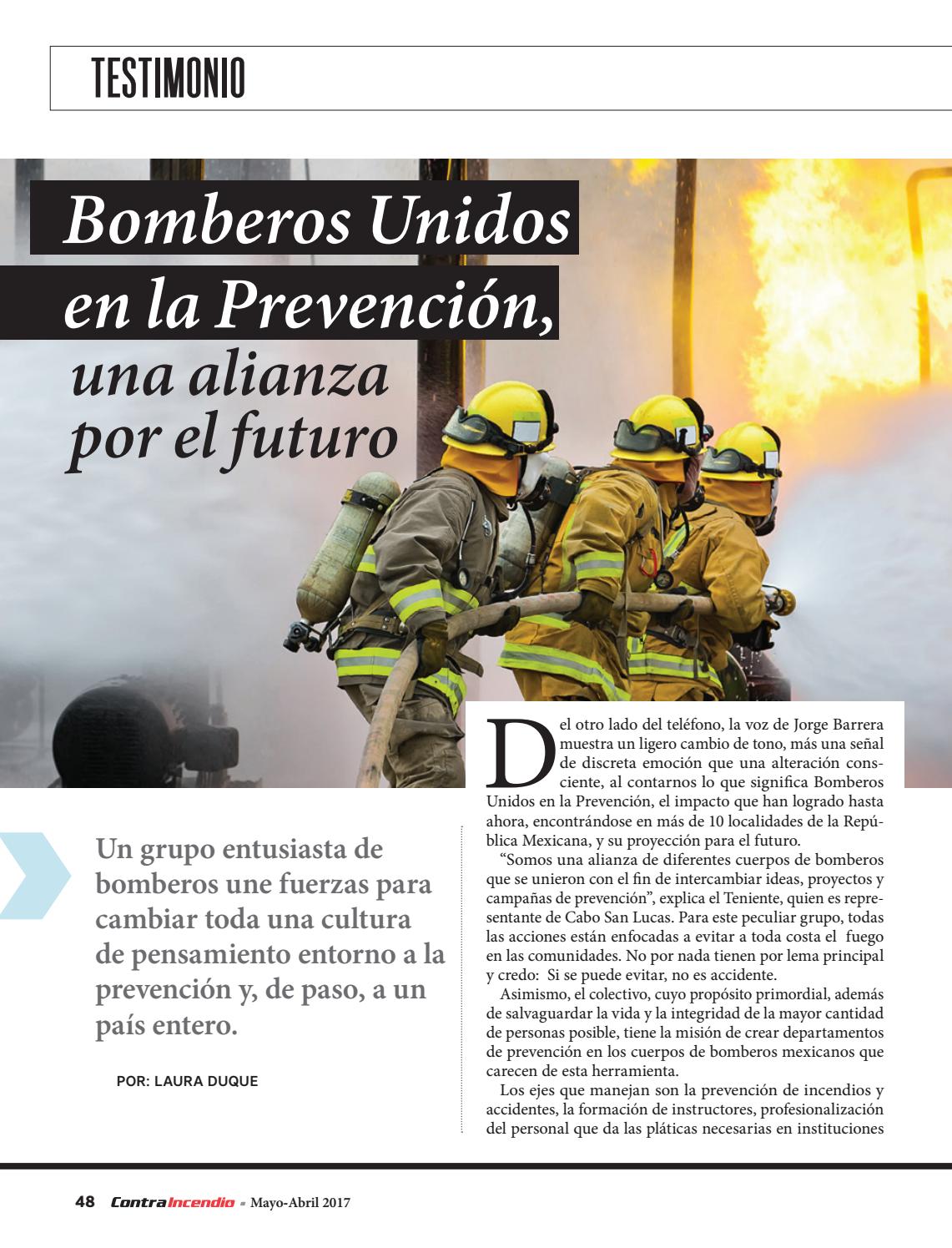 Revista Contraincendio mayo- junio 2017 by Revista Contra Incendio - Issuu