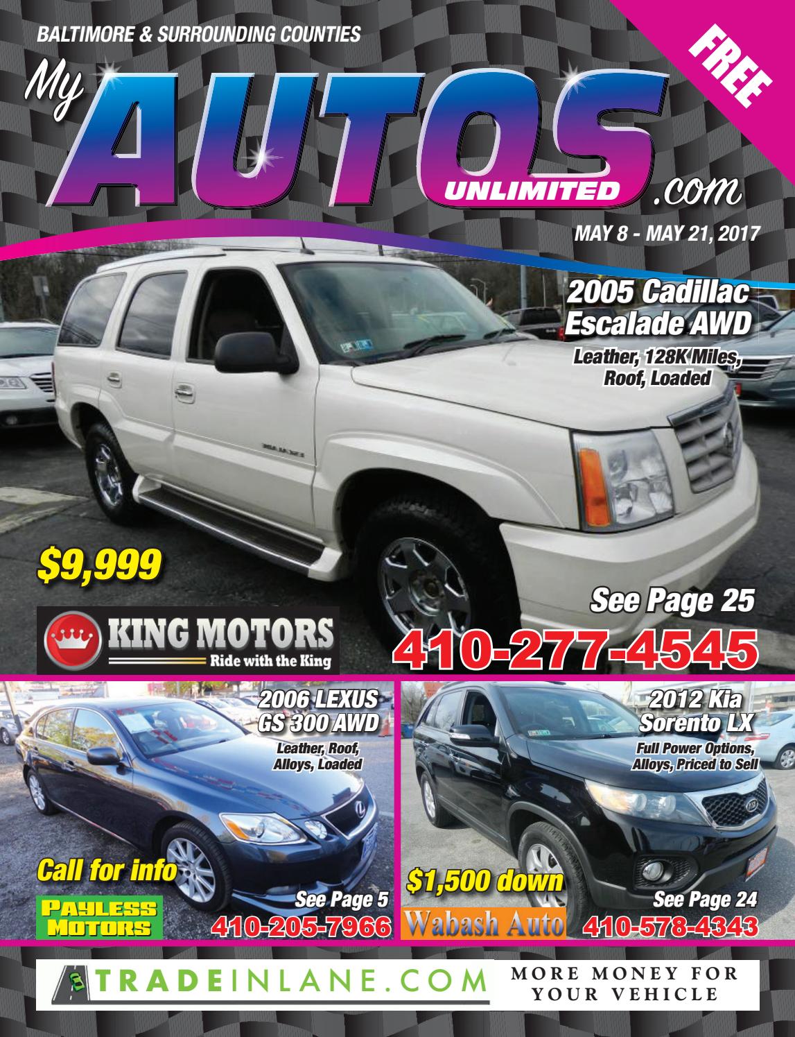 Autos Unlimited 5-8-17 by Autos Unlimited - Issuu