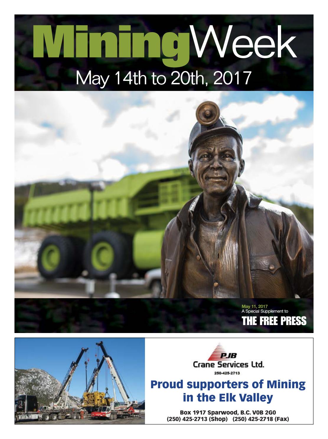 Mining week 2017 by The Free Press, Fernie - Issuu