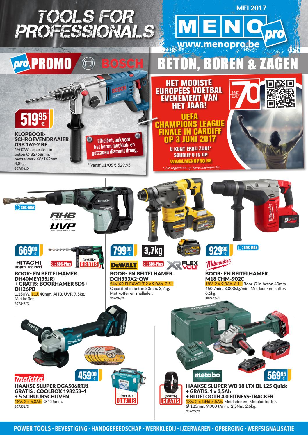 Meno Pro flyer mei nl by Oben verkoop bouwmachines nv - Issuu