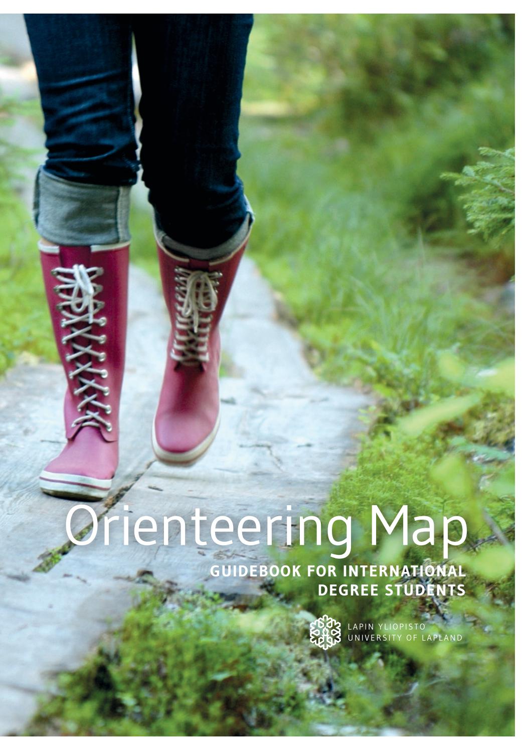 Orienteering Map - Guidebook for International Degree Students by ...