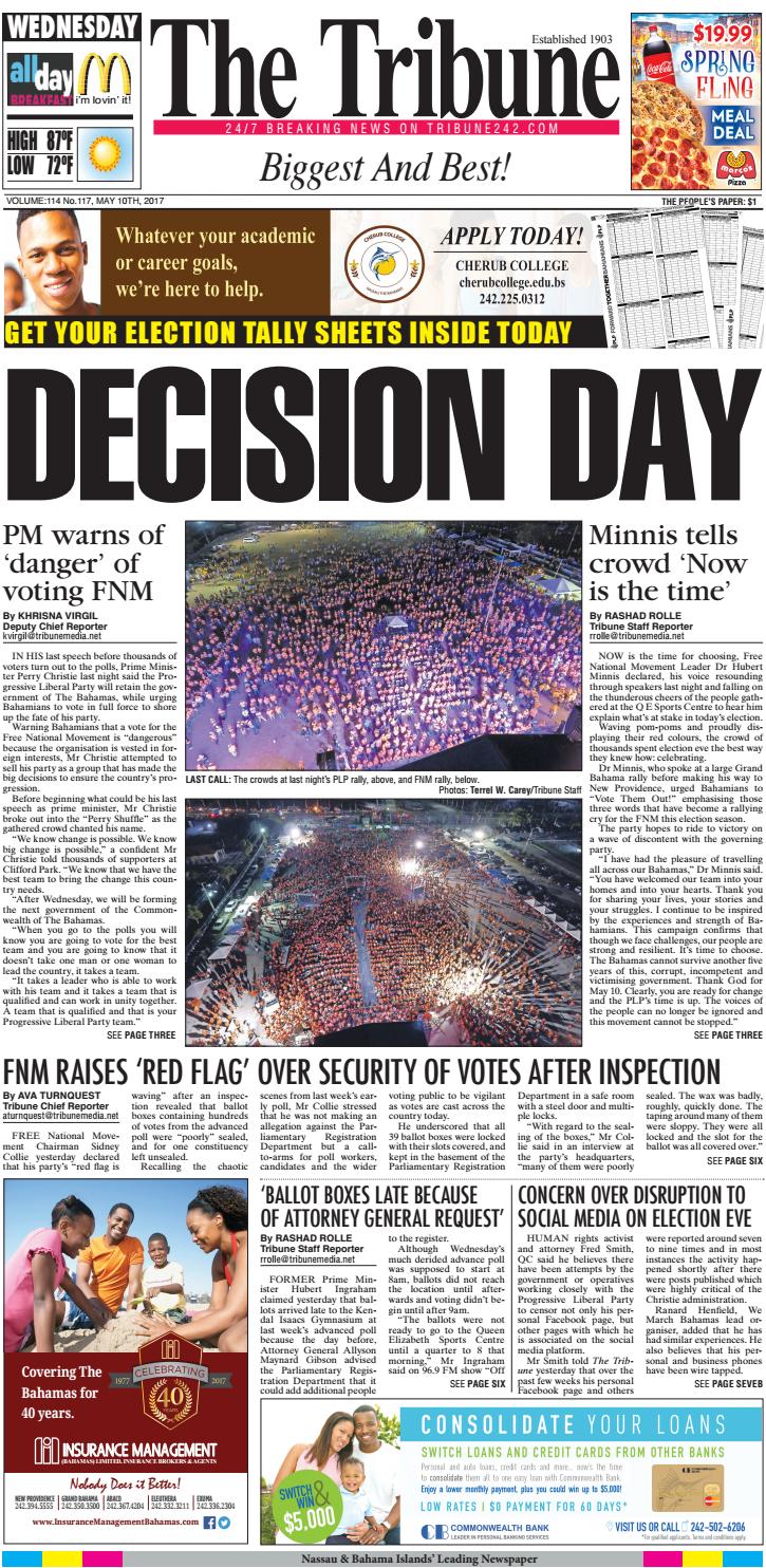 05102017 news by tribune242 - Issuu