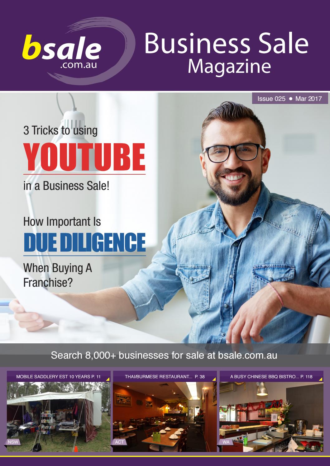 Business for Sale Magazine March 2017 by BSALE Australia - Issuu