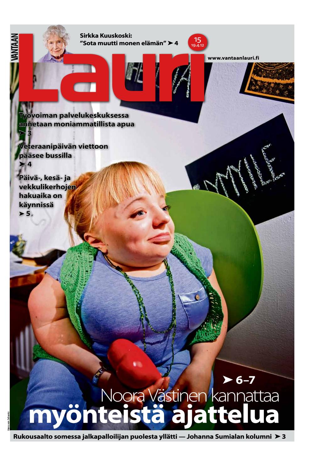 Lauri 2012 nro 15 (19 4) by Kirkko ja kaupunki - Issuu