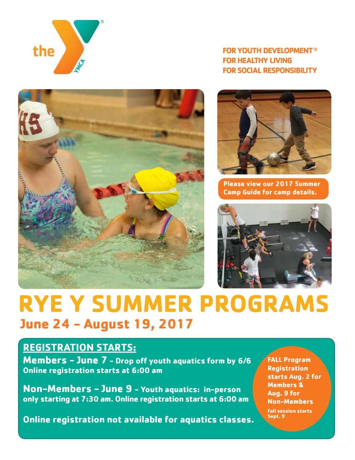 Summer2017mini guide online by Rye YMCA - Issuu