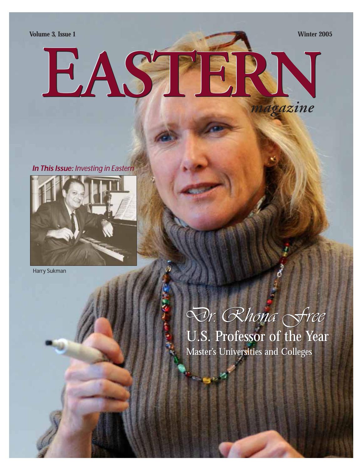 Eastern Magazine Winter 2005 by EasternCTStateUniversity - Issuu
