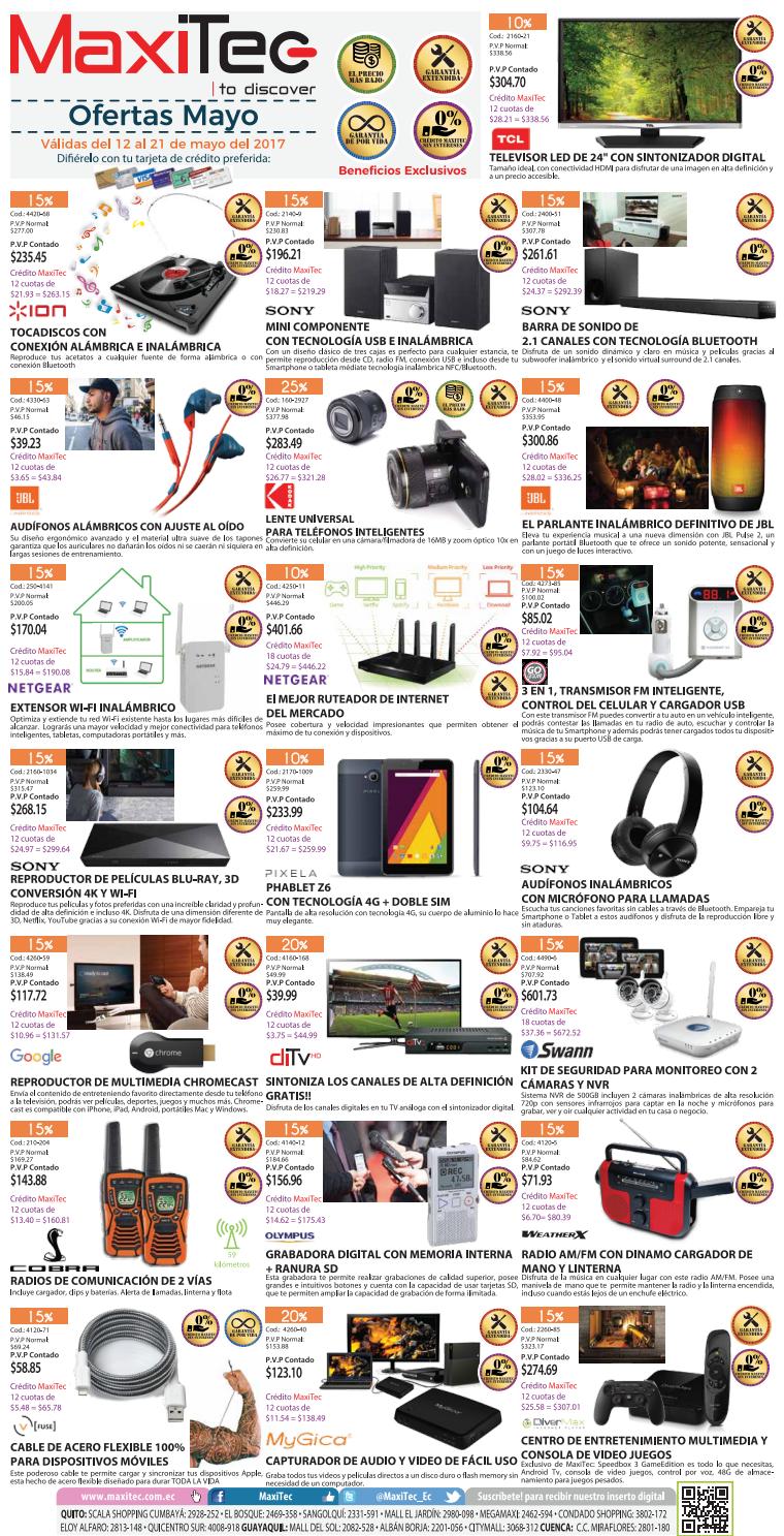 Maxitec to discover by EL UNIVERSO - Issuu