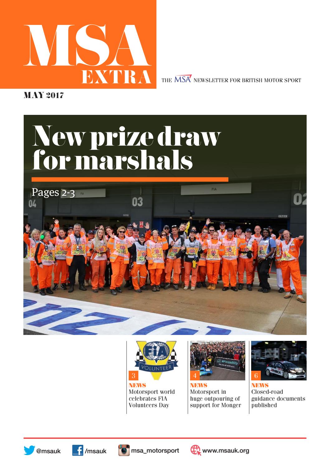 MSA Extra, May 2017 by Motorsport UK - Issuu