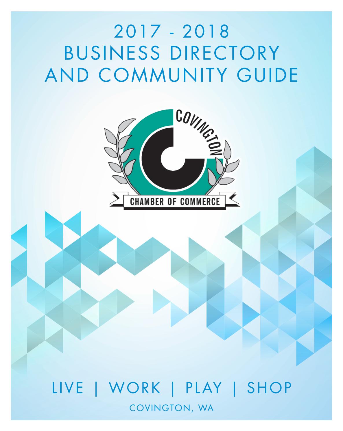 Covington Chamber - 2017 -2018 by Sound Publishing - Issuu