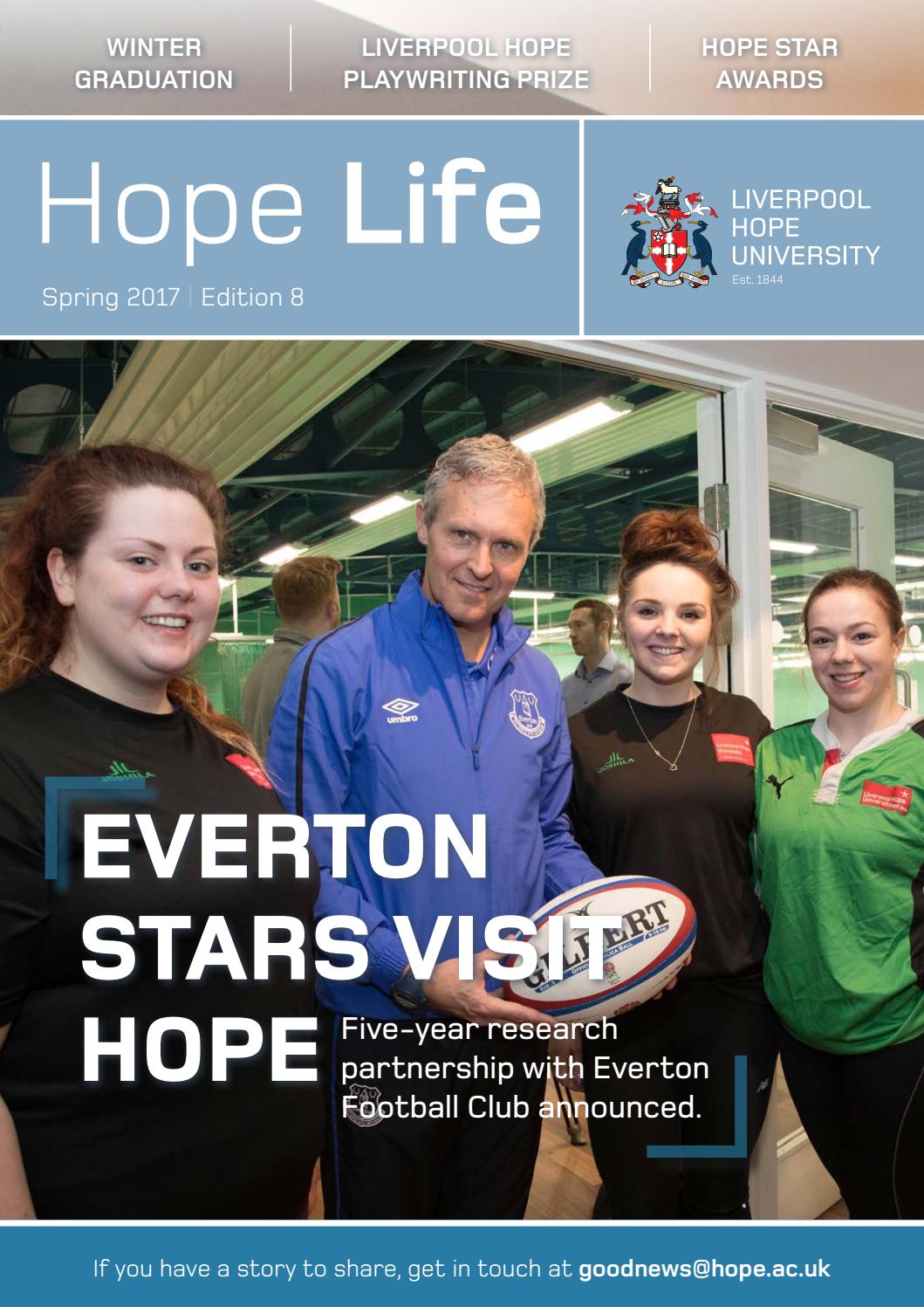 Hope Life Spring 2017 by Liverpool Hope University - Issuu