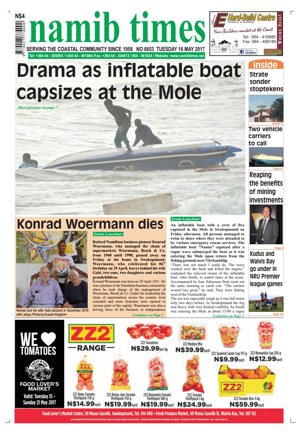 16 may namib times e edition by Namib Times Virtual - Issuu