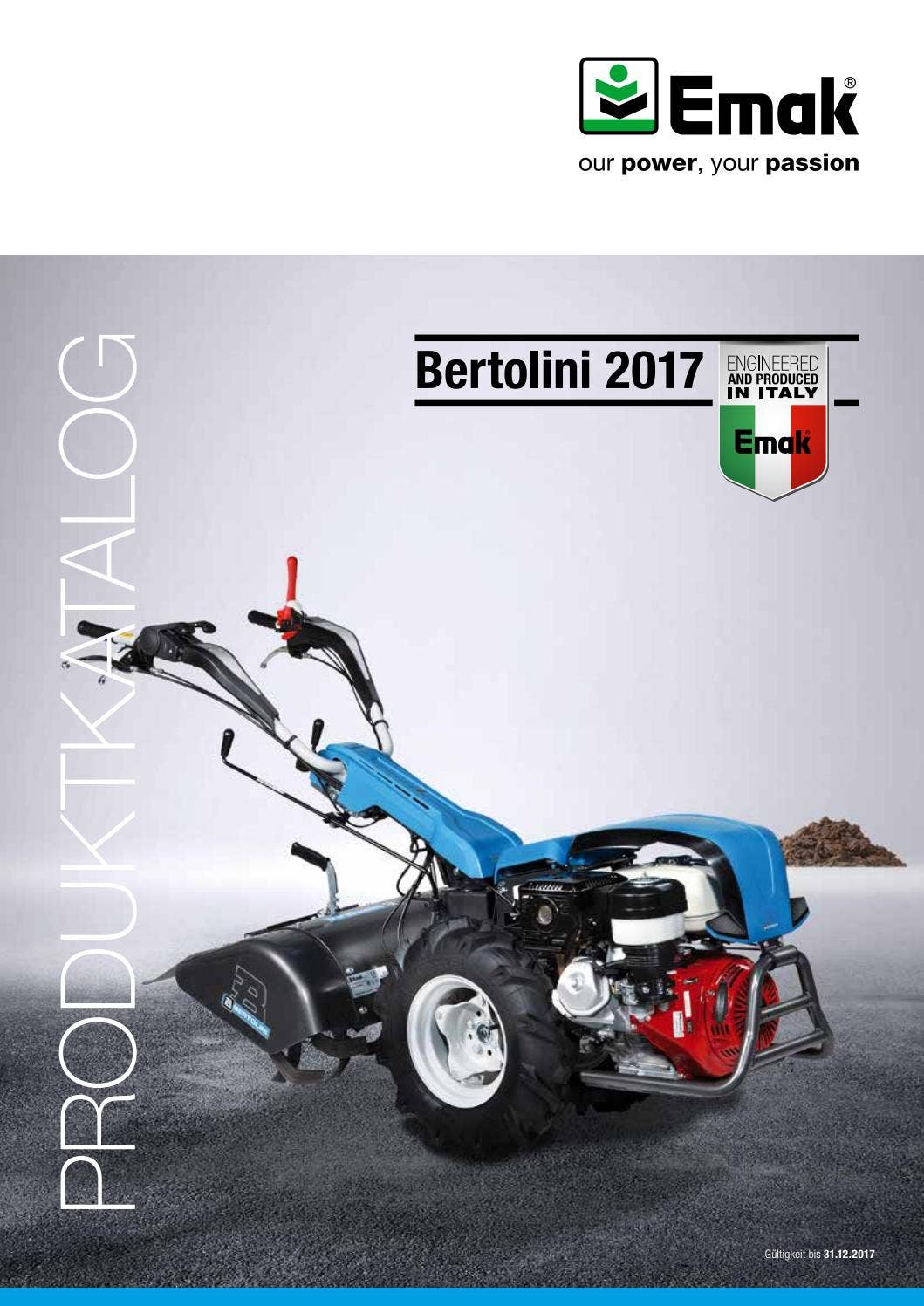 Bertolini - Produktkatalog 2017 by Emak Spa - Issuu