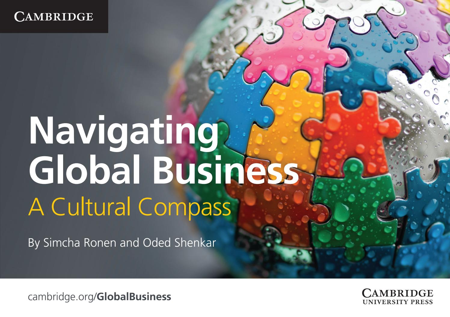 Navigating Global Business: A Cultural Compass by Cambridge University ...