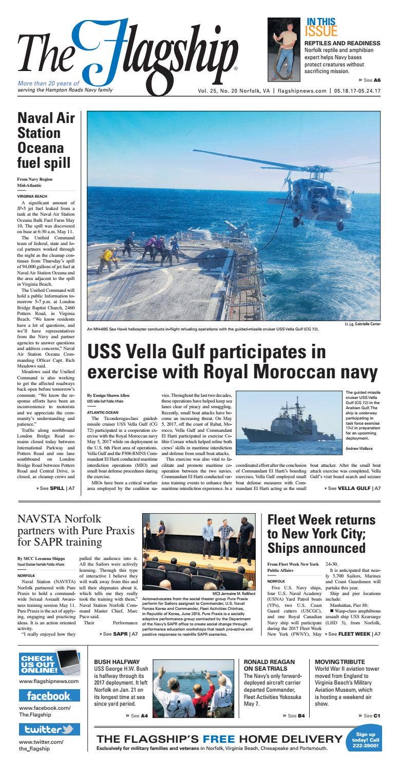 Flagship 05/18/17 by Military News - Issuu