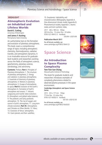Astronomy, Astrophysics & Planetary Science 2017 by Cambridge ...