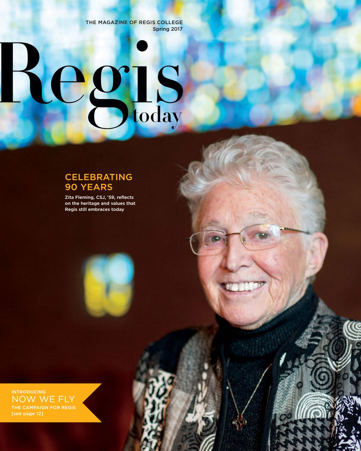 Regis Today - Spring 2017 by Regis College - Issuu Regis Today - Spring 2017 by Regis College - Issuu