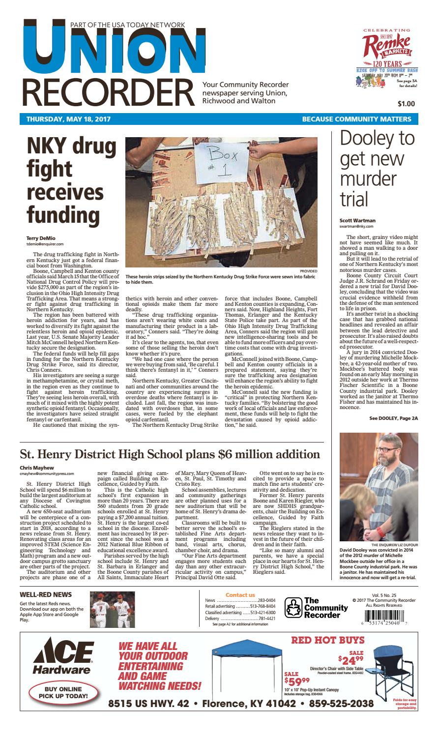 Union recorder 051817 by Enquirer Media - Issuu