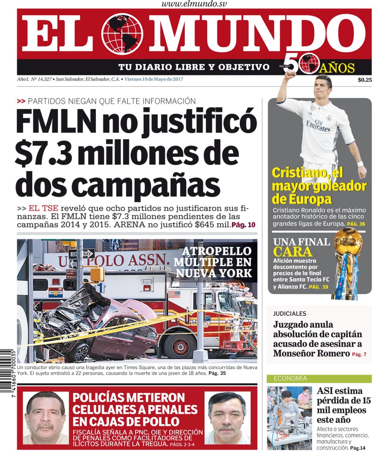 Mundo190517 by Diario El Mundo - Issuu