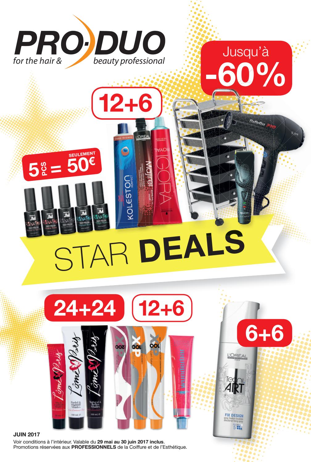 Pro-Duo - Promotions Juin 2017 - Belgique by Sally Europe - Issuu