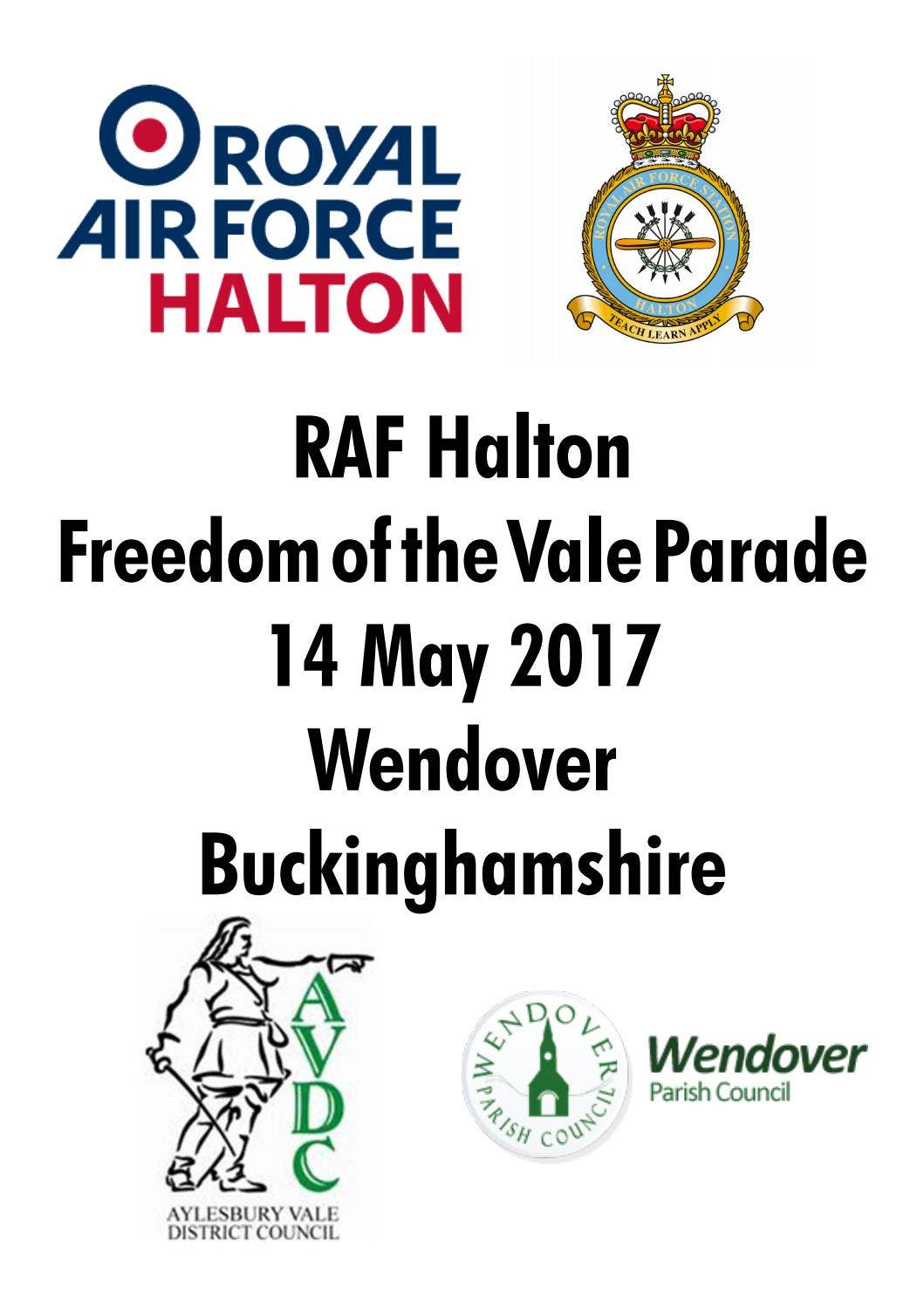 RAF Halton Freedom of the Vale Parade by Wendover News - Issuu