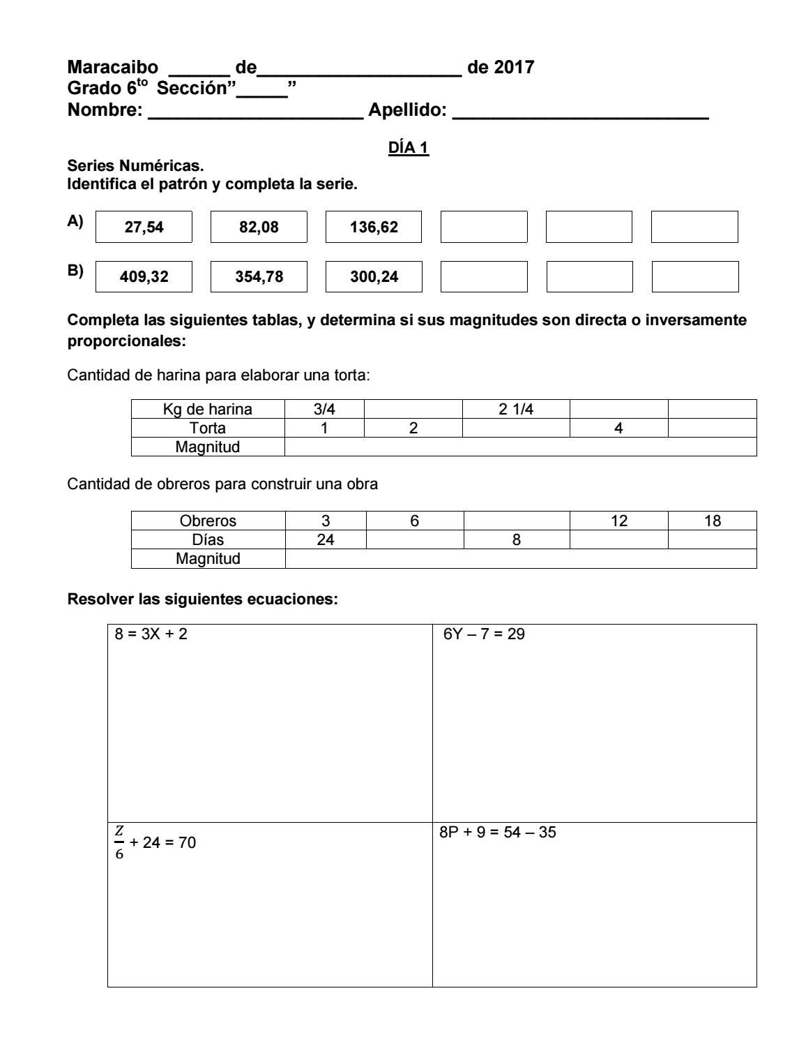 6to gu%c3%8da repaso ii by Liceo Los Robles - Issuu