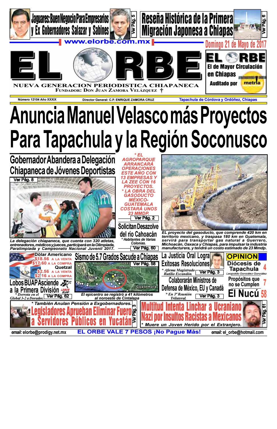 21052017 by El Orbe - Issuu