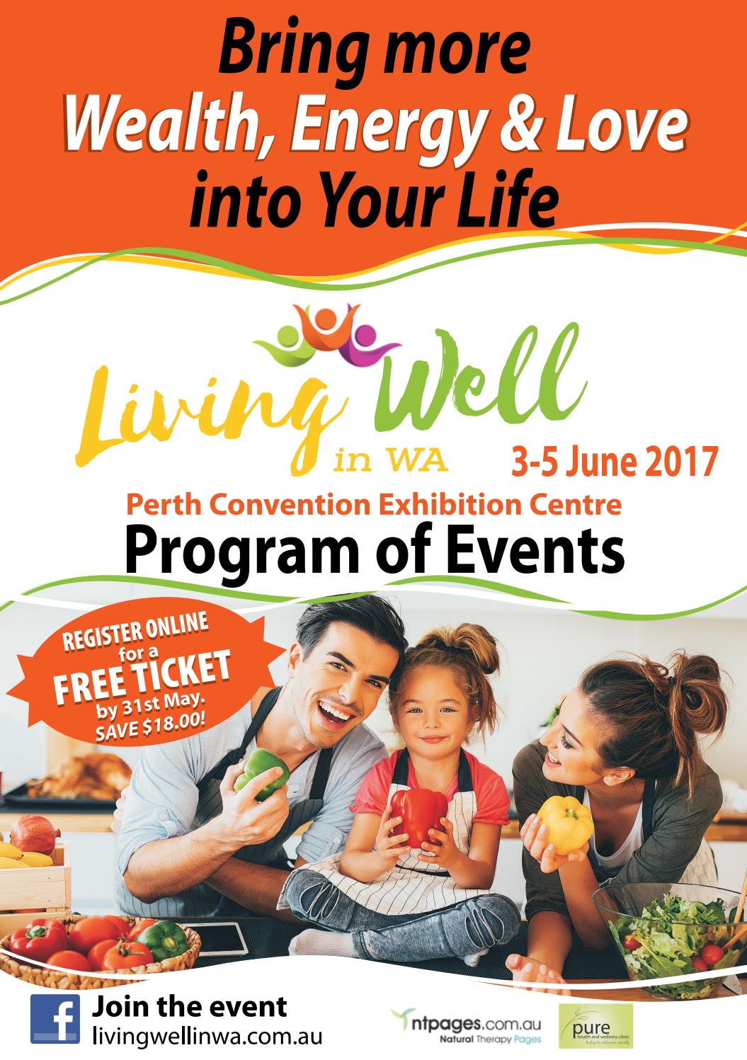 Living Well in WA Program of Events June 3 - 5 2017 by Patricia ...