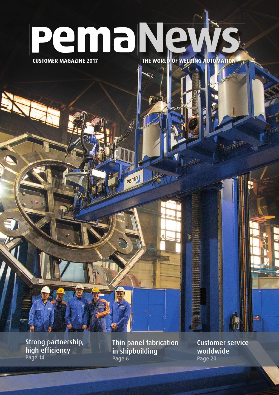 PEMA News 2017 | Customer magazine by PemaWelding - Issuu