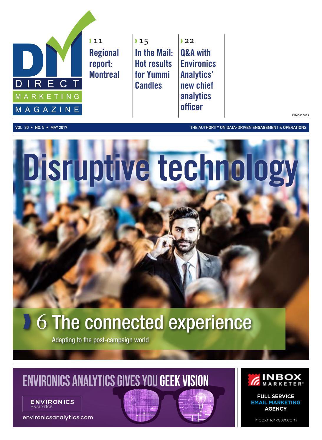 Direct Marketing Magazine May 2017 by Lloydmedia Inc - Issuu