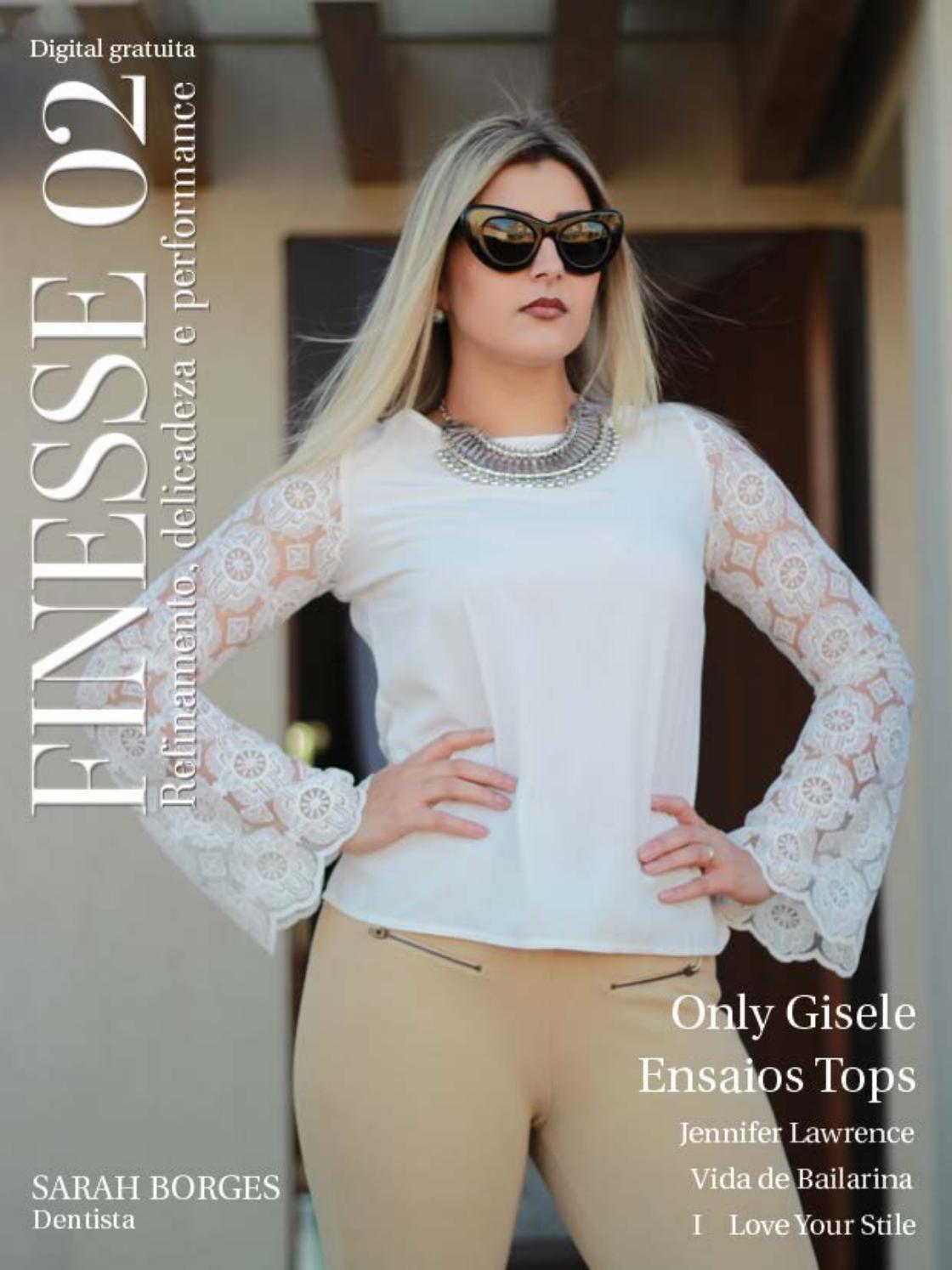 FINESSE MAGAZINE _VOL.02_CAPA _ SARAH BORGES by VERVE EDITORA - Issuu