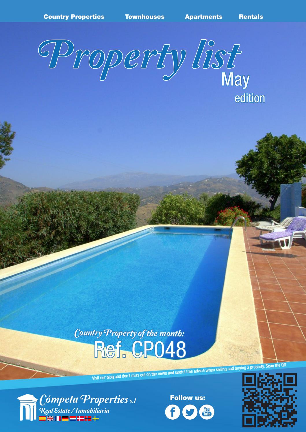 Property List May 2017 By Competa Properties S L Issuu property-list-may-2017-by-competa-properties-s-l-issuu