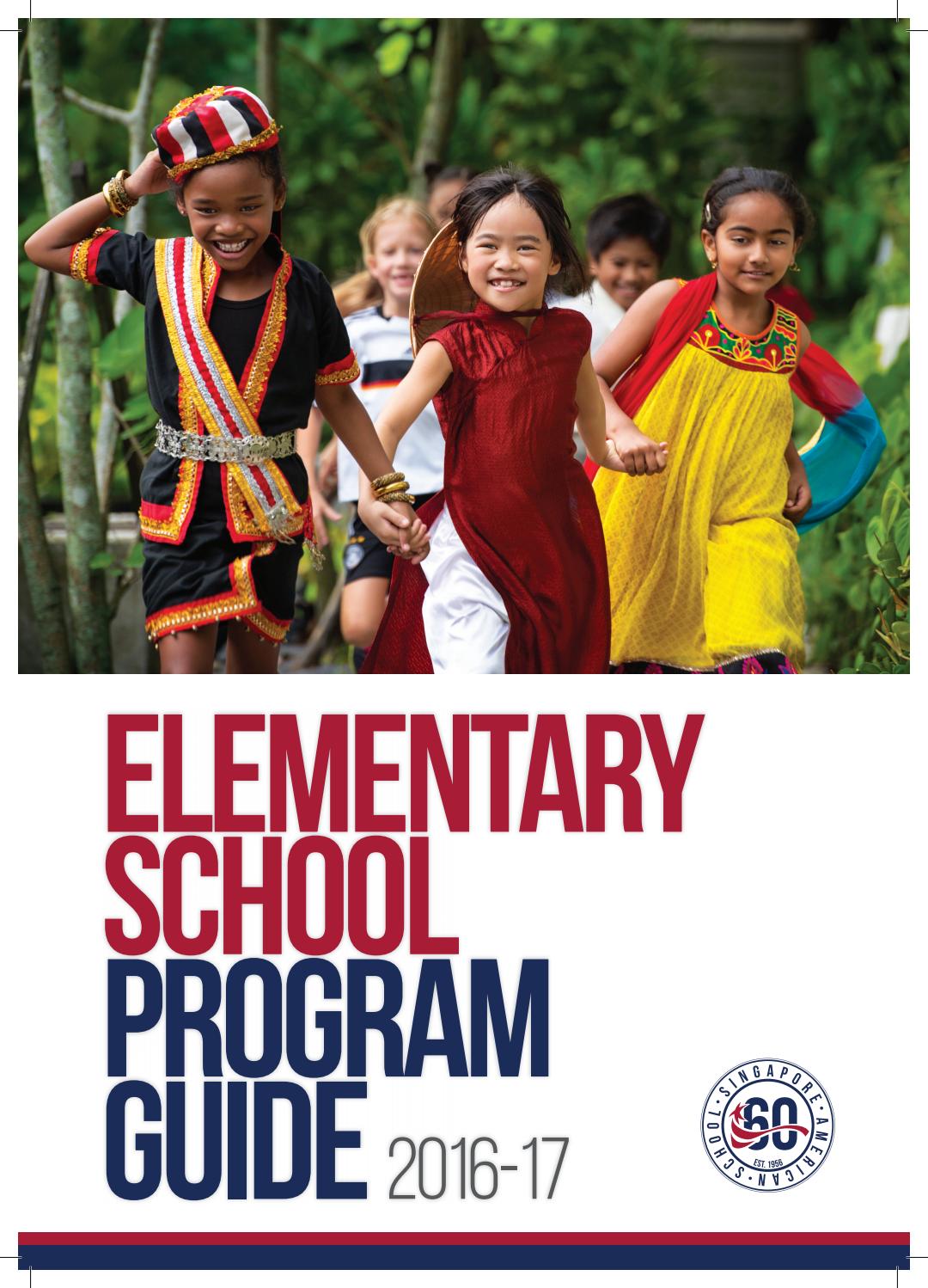 Elementary School Program Planning Guide by Singapore American School ...