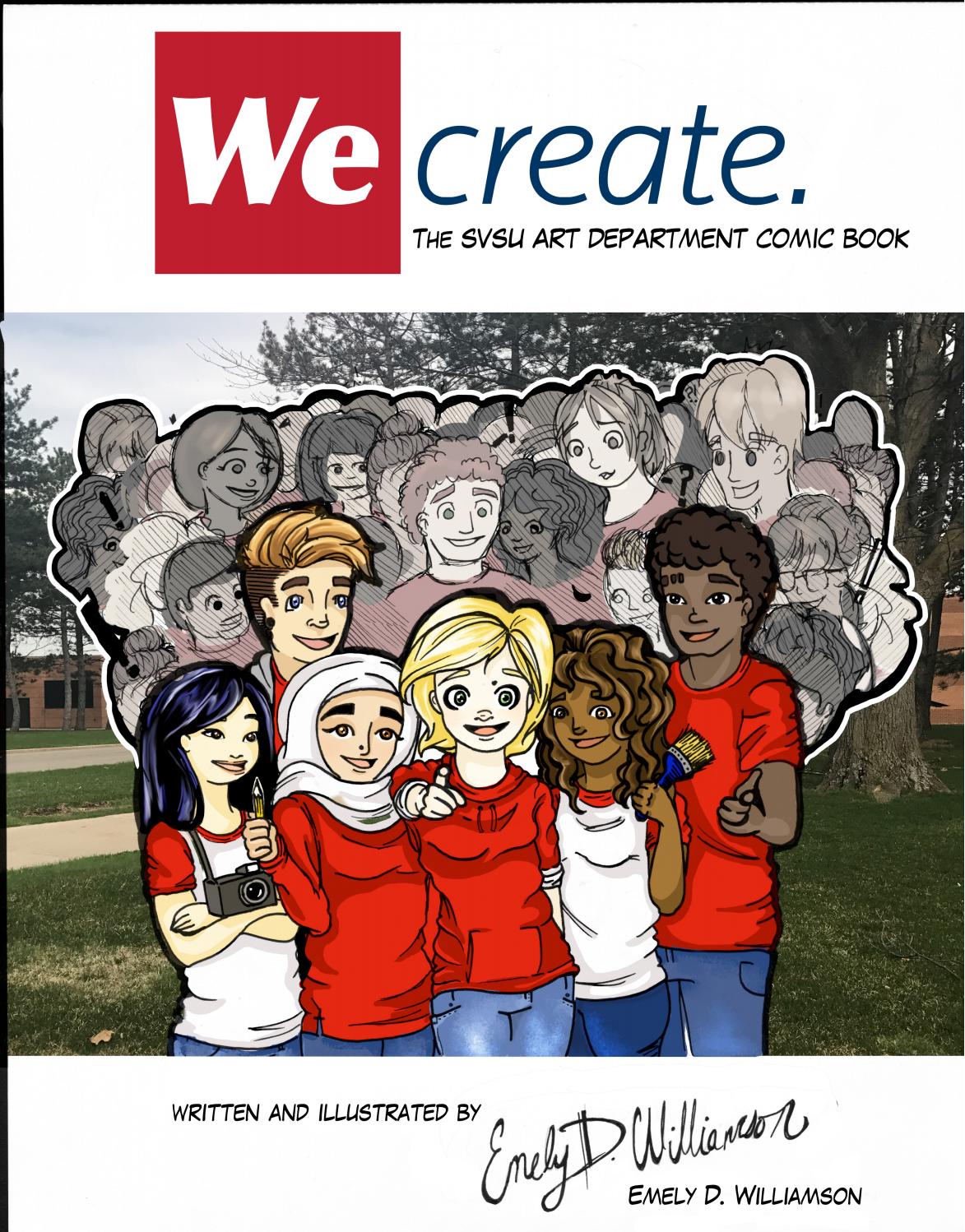 SVSU Art Department Comic - We Create by Saginaw Valley State ...