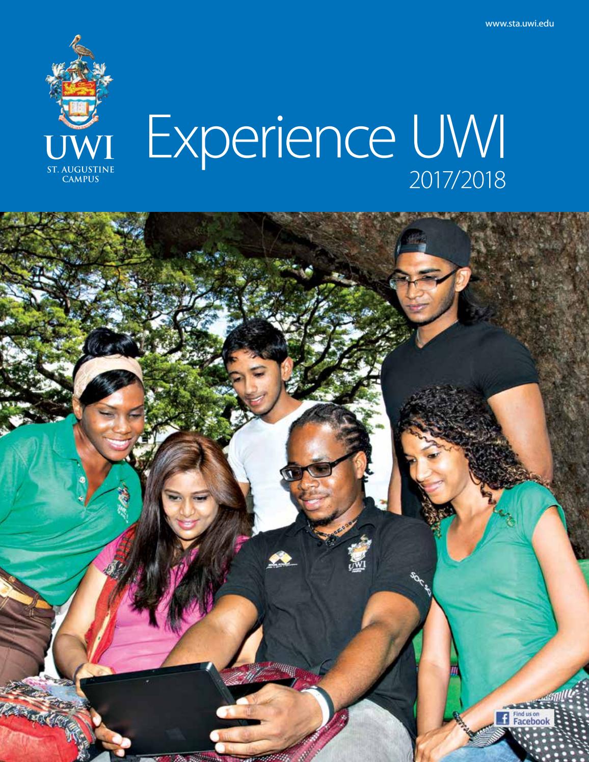 Undergraduate Programmes 2017/2018 by UWI St Augustine - Issuu