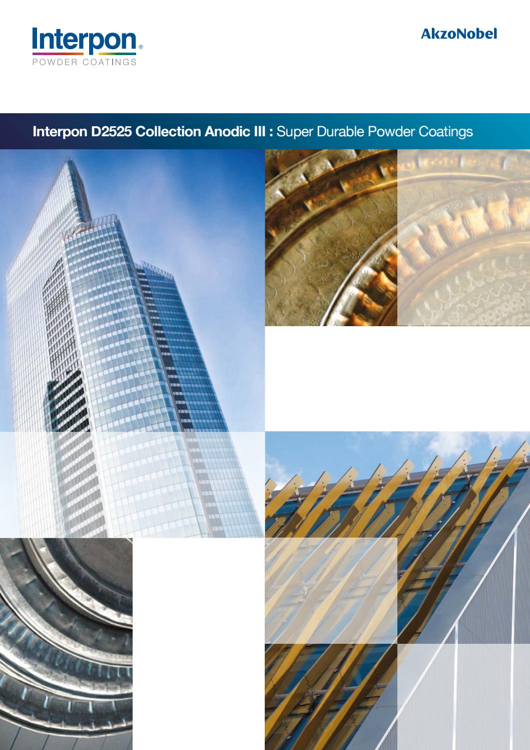 Interpon D2525 Collection Anodic III: Super Durable Powder Coatings by ...