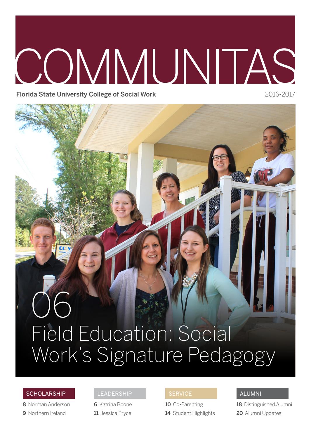 Communitas Magazine 2016-2017 by FSUCSW - Issuu