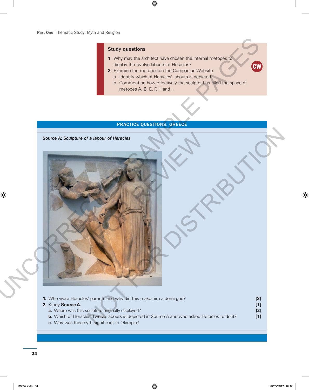 OCR Classical Civilisation GCSE: Route 1 by Bloomsbury Publishing - Issuu