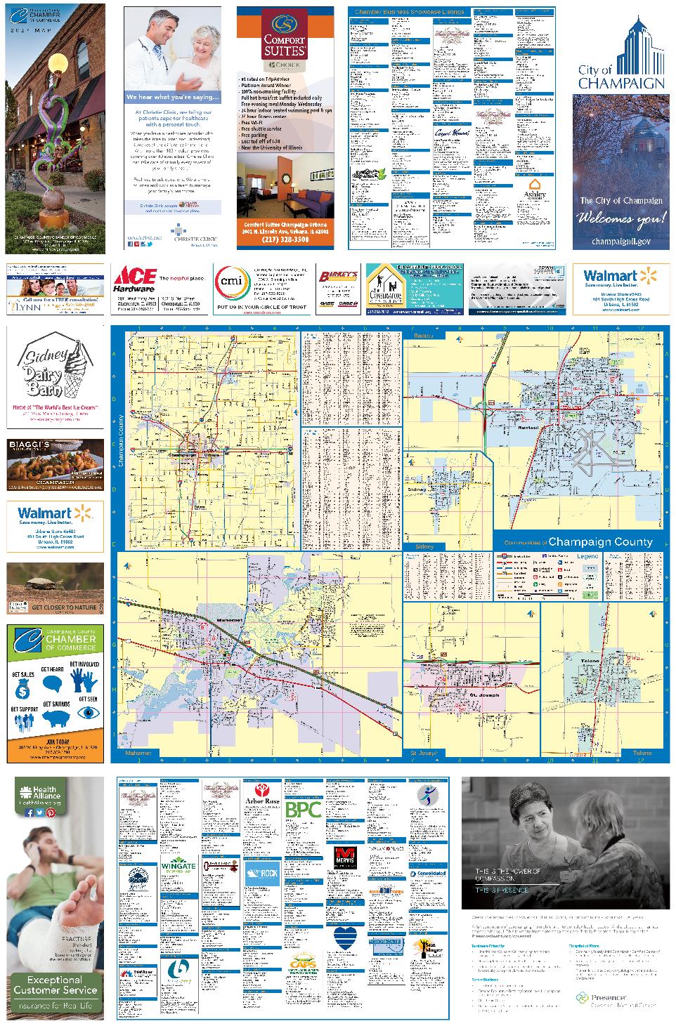 Champaign County IL Chamber Map by Town Square Publications, LLC - Issuu
