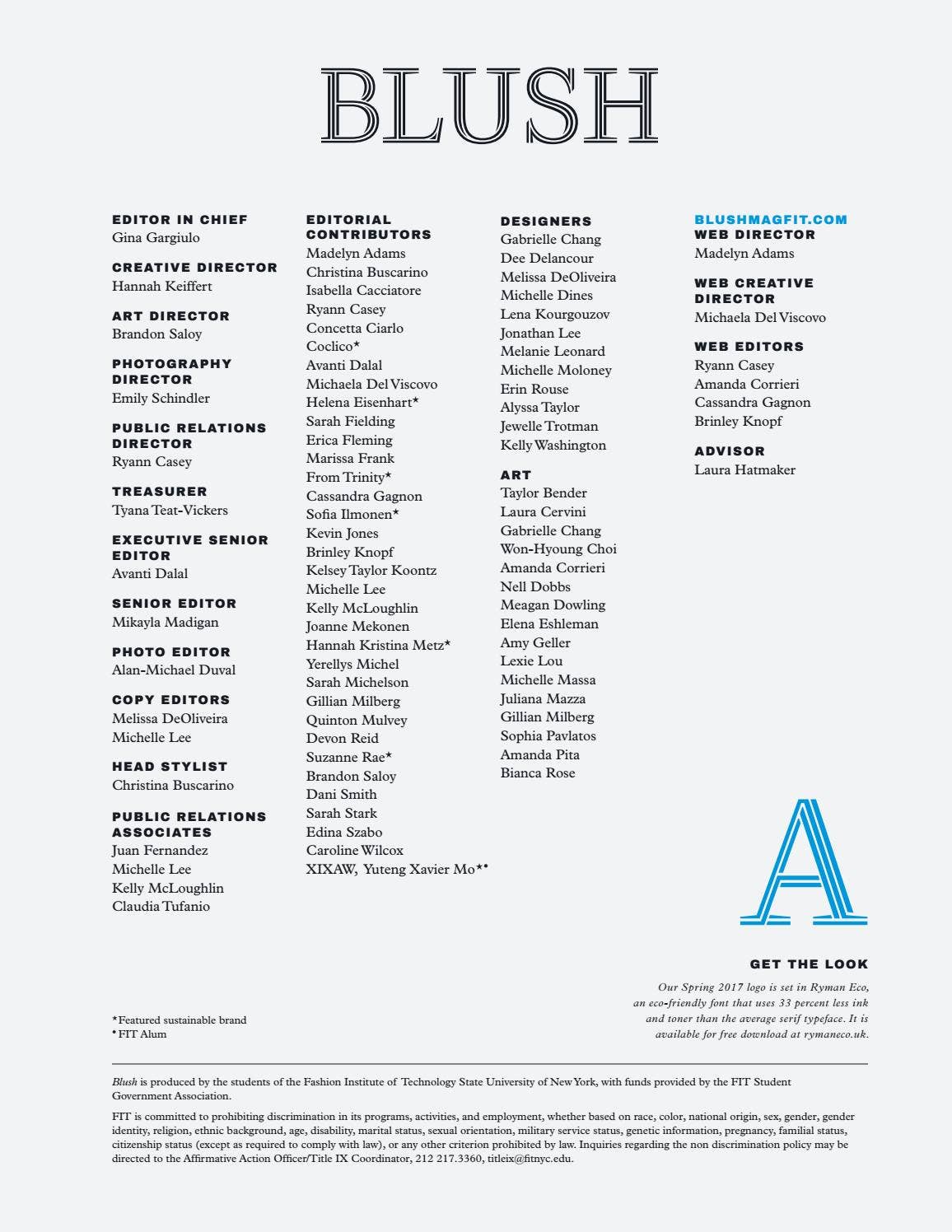 Blush Magazine - Spring 2017 by Blush Magazine - Issuu