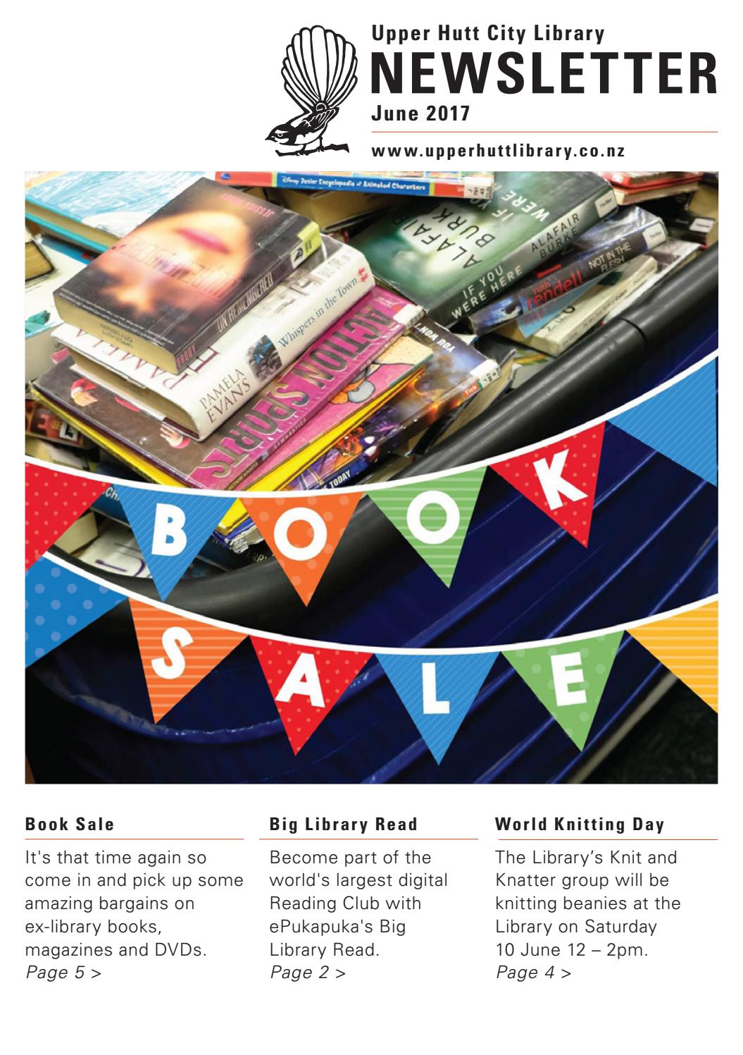 Upper Hutt City Library - June 2017 by Upper Hutt City Libraries - Issuu