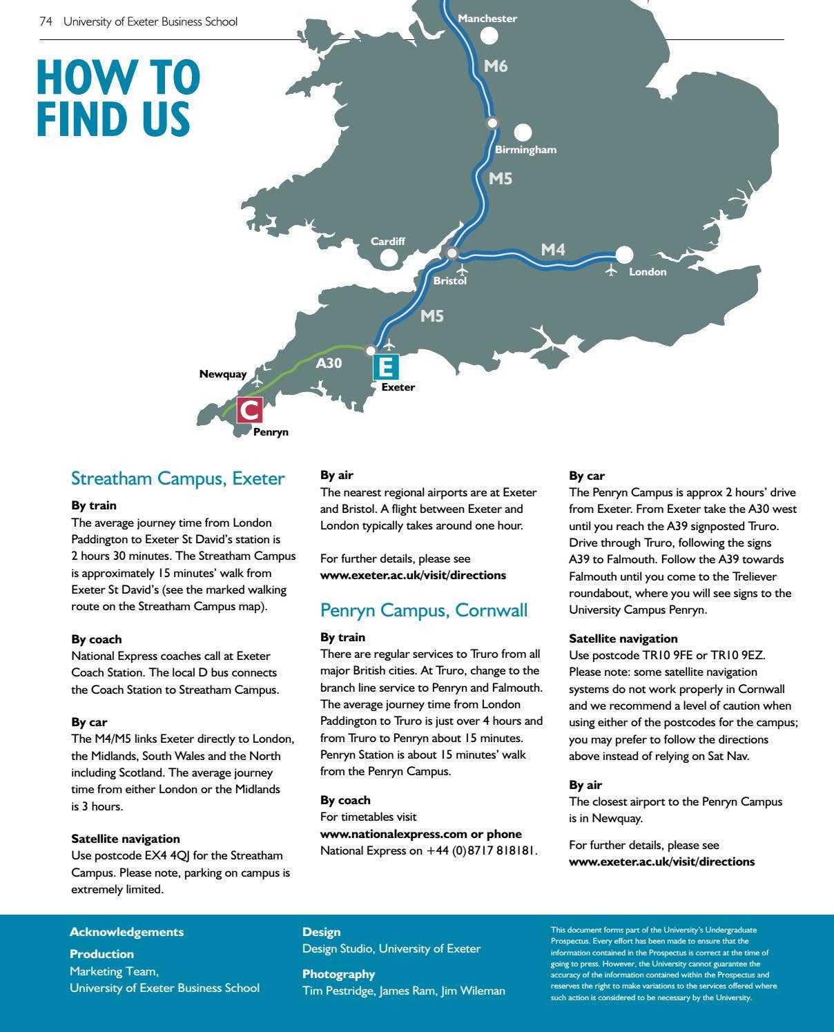 Business School Undergraduate Prospectus 2018 by University of Exeter ...