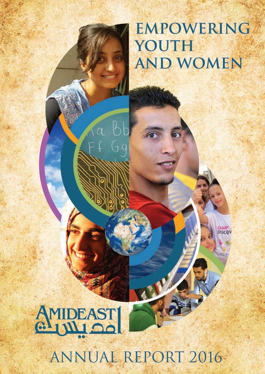 2016 AMIDEAST Annual Report by AMIDEAST - Issuu