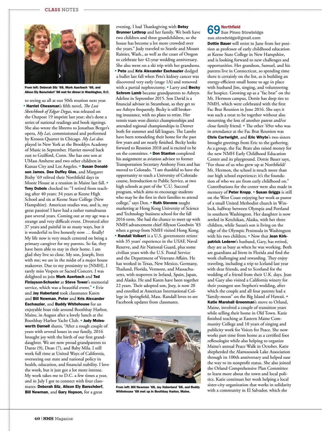 NMH Magazine 2017 Spring by Northfield Mount Hermon - Issuu