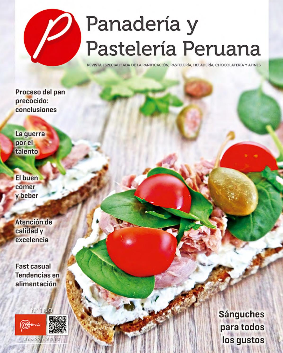 N° 180 - Revista Panadería y Pastelería Peruana by Revista Panadería y ...