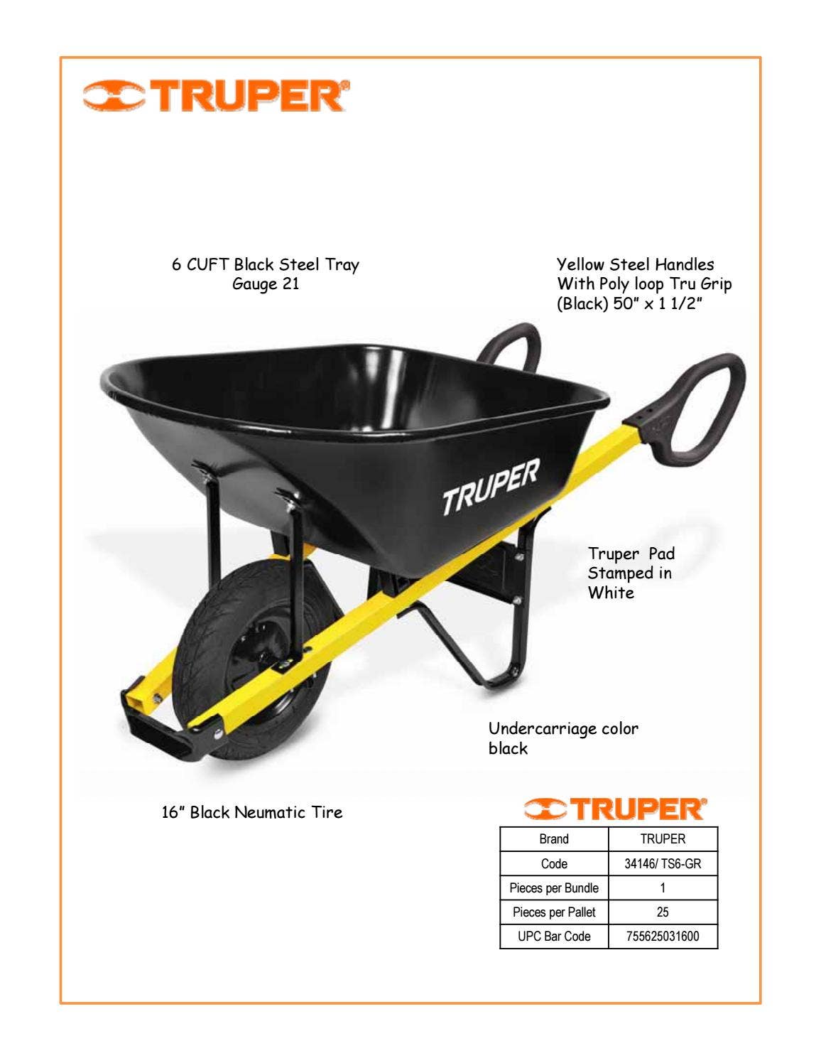 Truper data sheets by Ram Tool Construction Supply Co. - Issuu