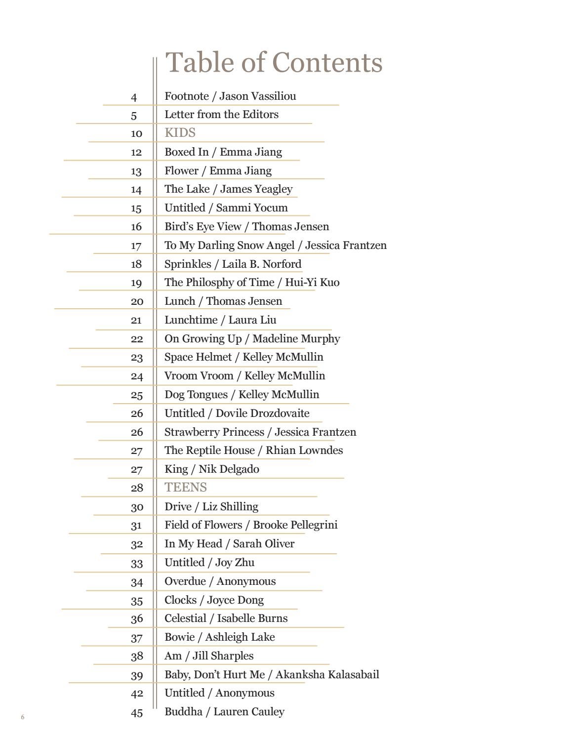 The Folio Literary/Art Magazine 2017 Edition by The Folio - Issuu