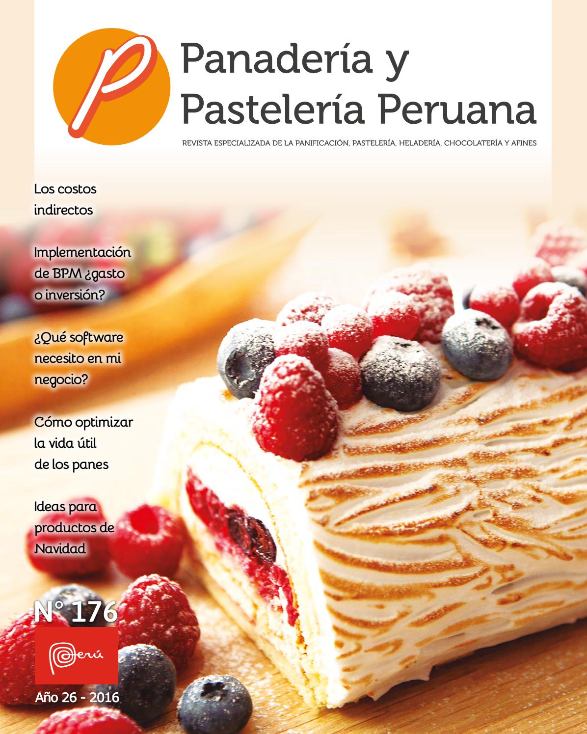 N° 176 - Revista Panadería y Pastelería Peruana by Revista Panadería y ...